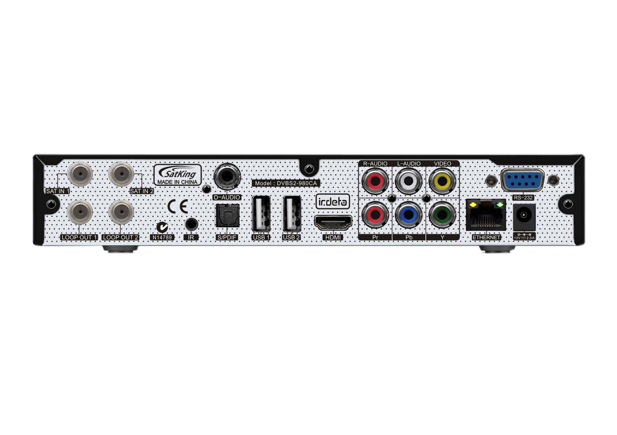 SatKing DVBS2-980CA VAST & Freeview Plus Satellite TV Receiver ...